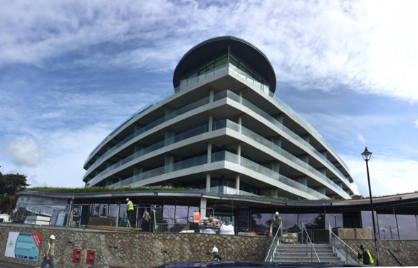 The Liner in Falmouth nearing completion. - MBA Consulting